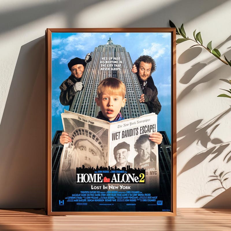 Home Alone Movie Poster - Etsy