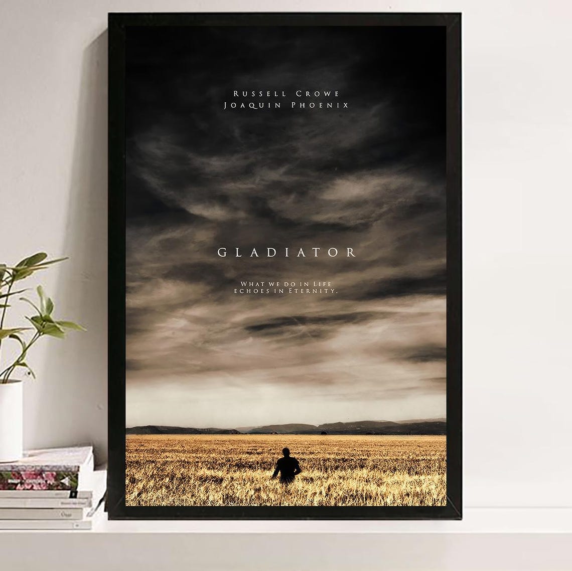 Gladiator Movie Poster: High Definition Canvas Art - Etsy