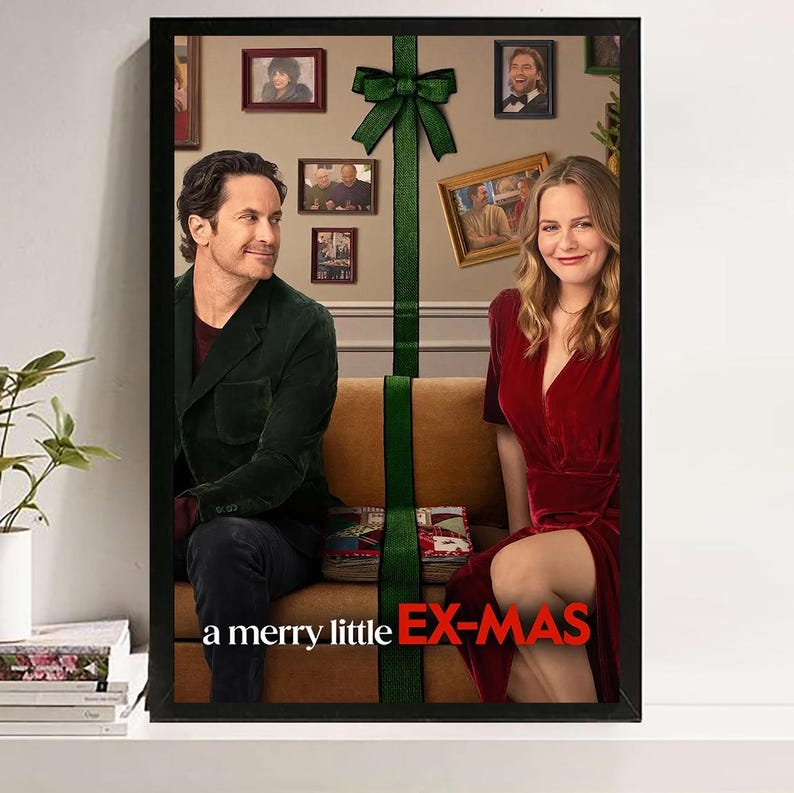 A Merry Little Ex-mas Movie Poster, Home Decor, Wall Art - Etsy UK