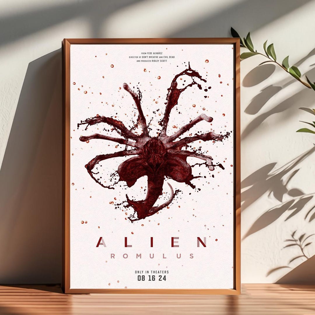 Alien Romulus Movie Poster,room Decor,poster for Gifts,home Decor,wall ...