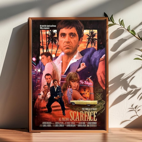 Scarface Poster - Etsy