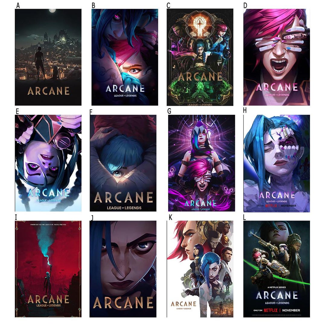 ARCANE Movie Poster: High Definition Canvas Wall Art - Etsy UK