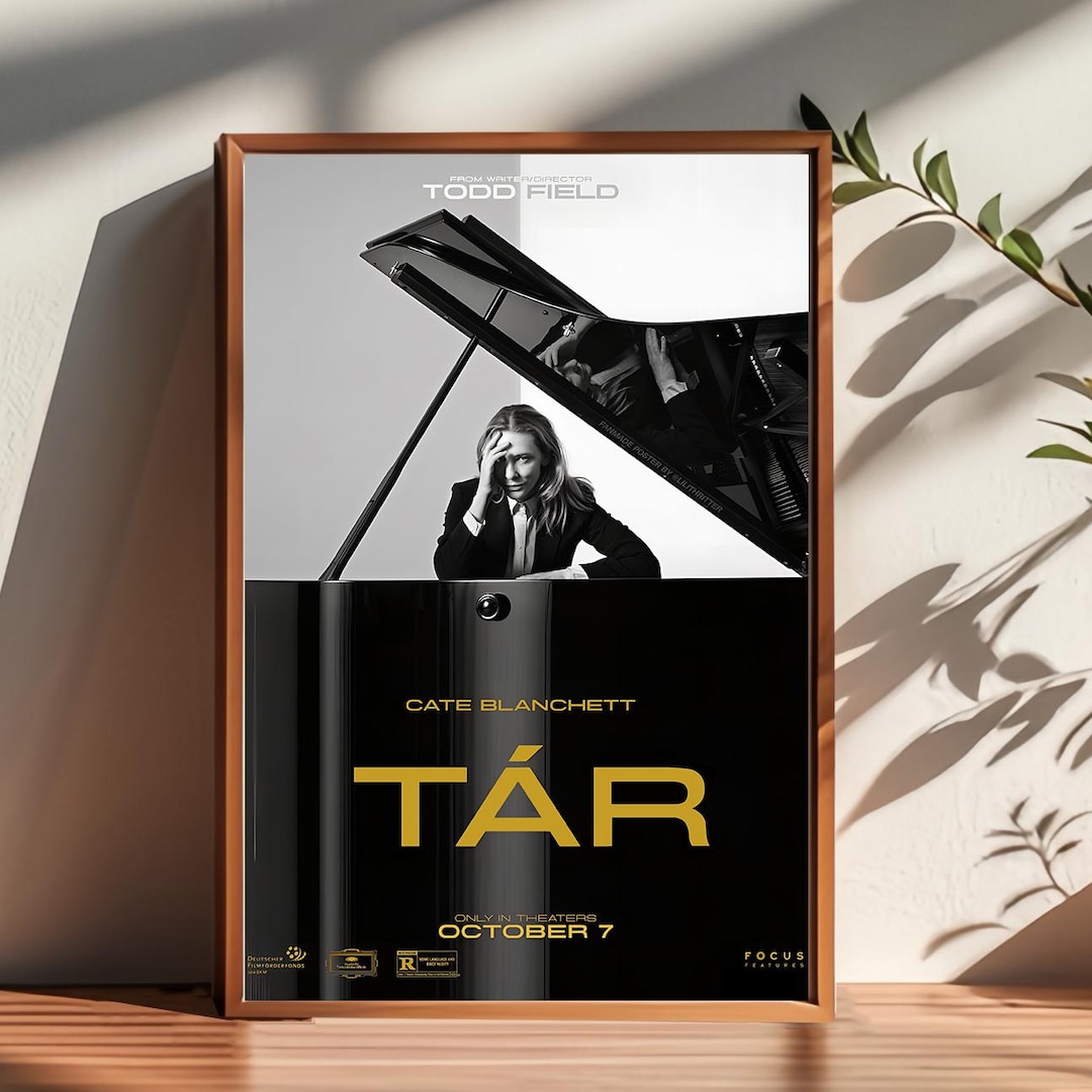 Tár Movie Poster: Cate Blanchett, Handmade Canvas Art - Etsy
