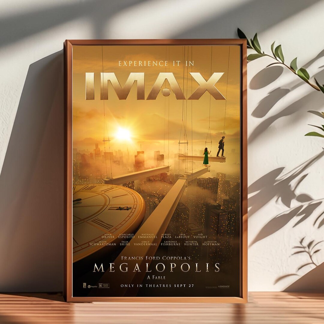 Megalopolis Movie Poster,room Decor,poster for Gifts,home Decor,wall ...