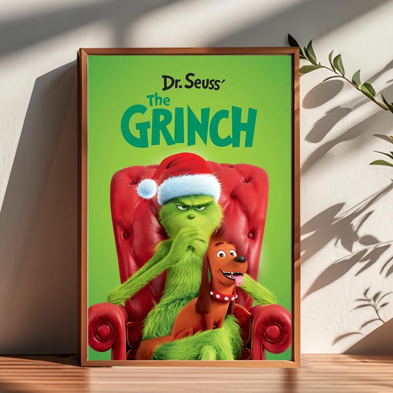 Grinch Wall Decor - Etsy