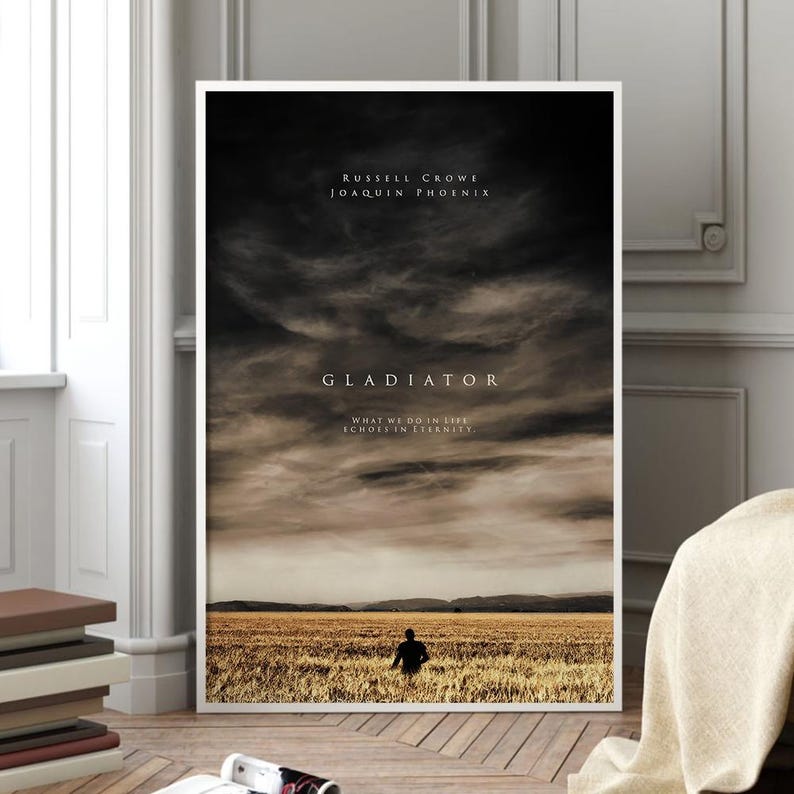 Digital Gladiator Movie Poster,room Decor,poster for Gifts,home Decor ...