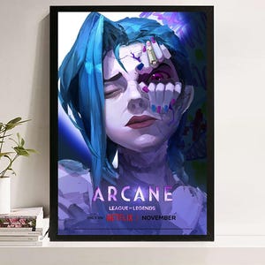 ARCANE Movie Poster: High Definition Canvas Wall Art - Etsy UK