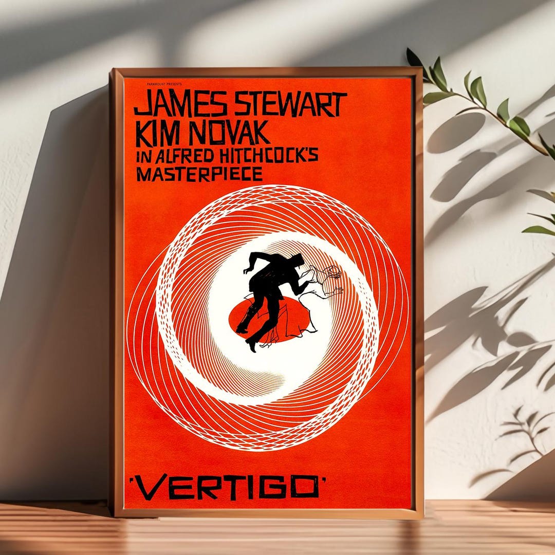 Vertigo Movie Poster,room Decor,poster for Gifts,home Decor,wall Art ...