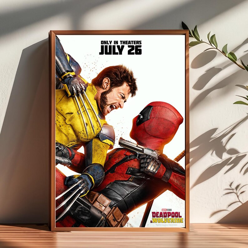 Deadpool & Wolverine Movie Poster,room Decor,poster for Gifts,home ...