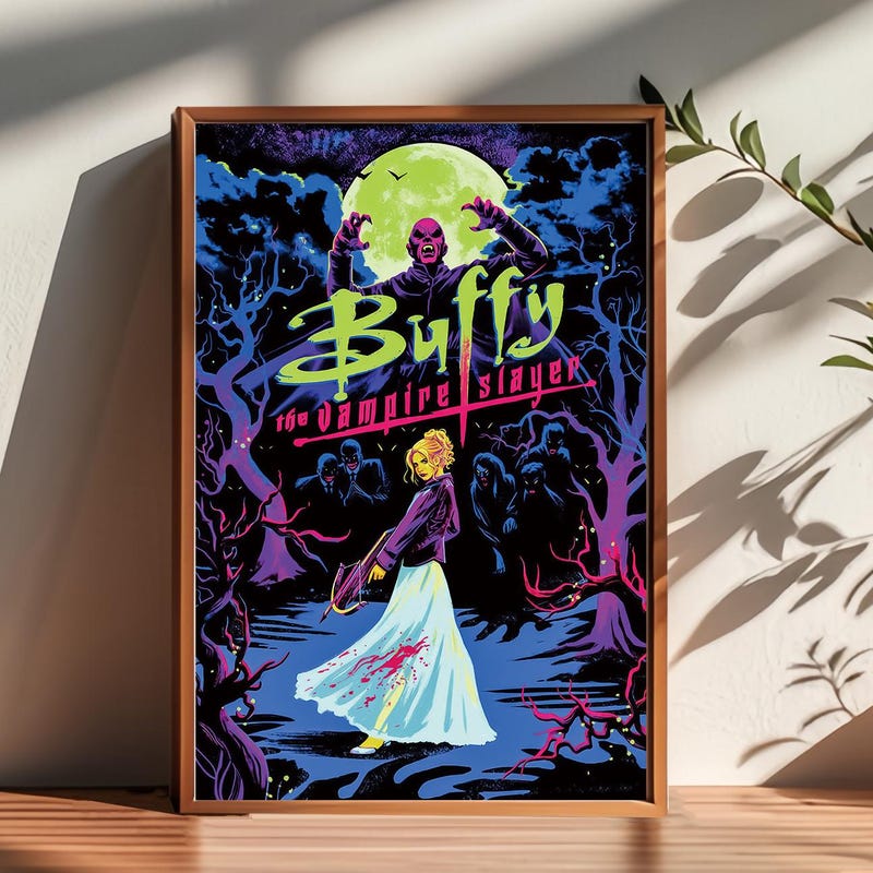 Buffy Fan Poster - Etsy UK