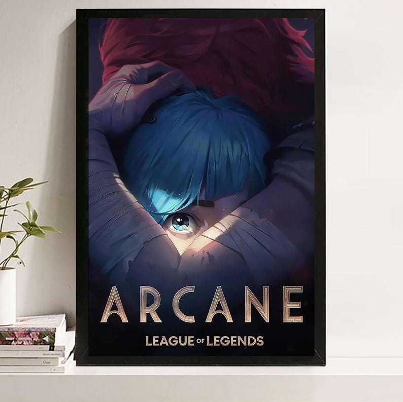 Affiche du film ARCANE : oeuvre d'art murale sur toile haute définition ...
