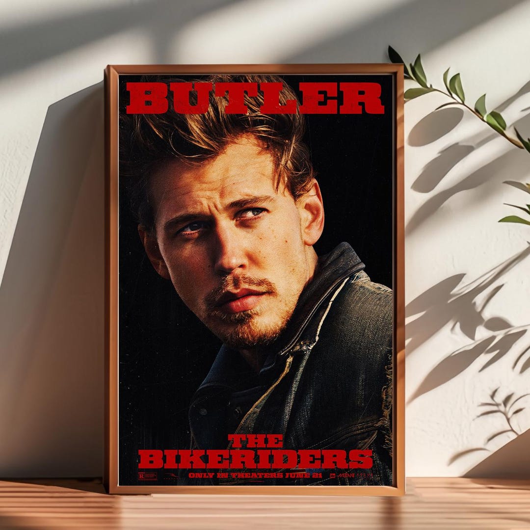 The Bikeriders Movie Poster: High-definition Canvas Art - Etsy UK