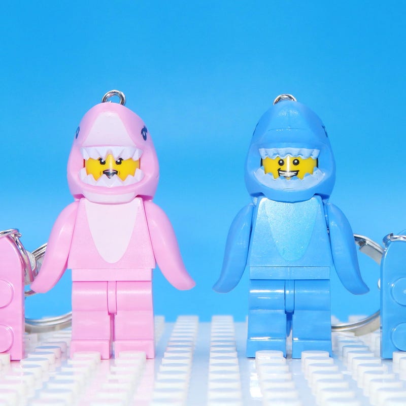 Couple Legos Keychain - Etsy