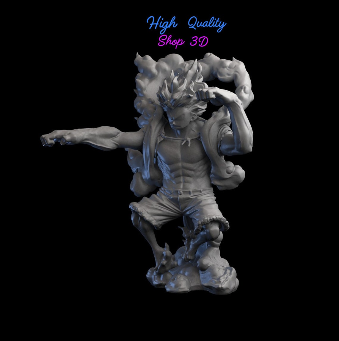 3D Anime Printer Files STL Highqualityshop3d - Etsy