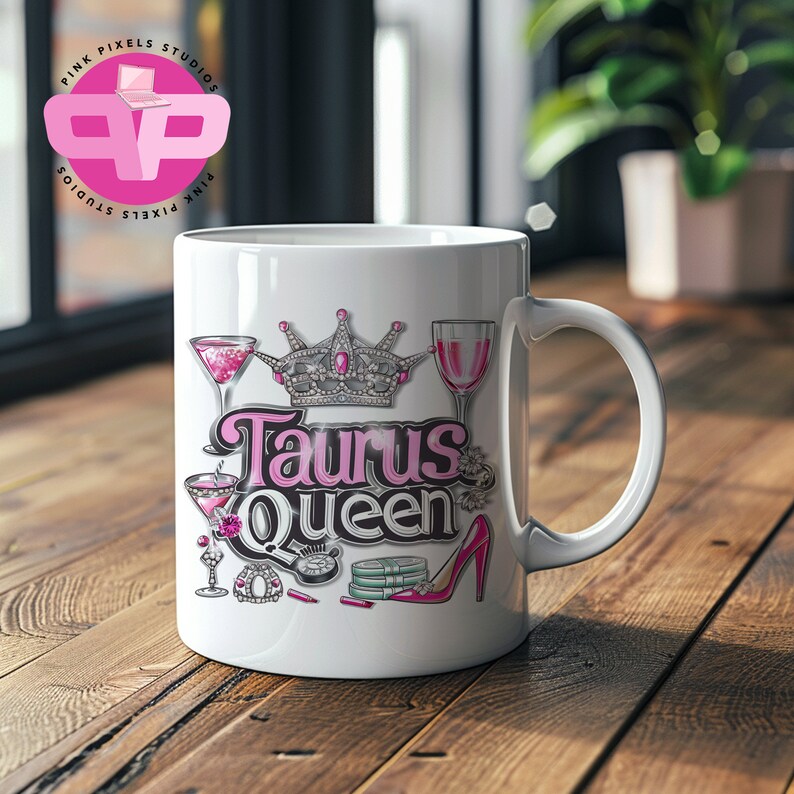 Taurus QUEEN Png Zodiac Png Print File Sublimation Design Horoscope Png ...