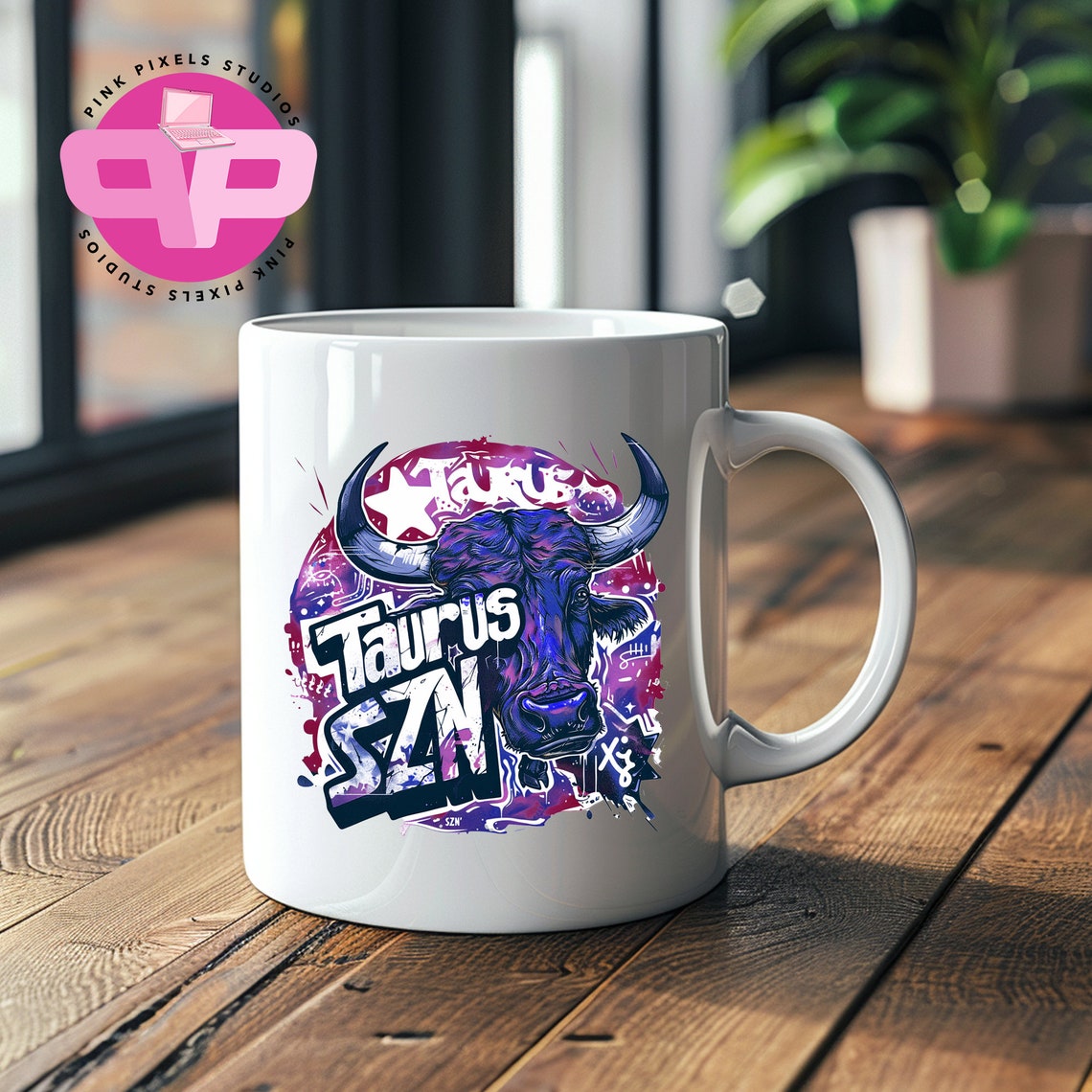 Blue Taurus Png, Taurus Szn Png, Taurus Sublimation Png, Digital ...