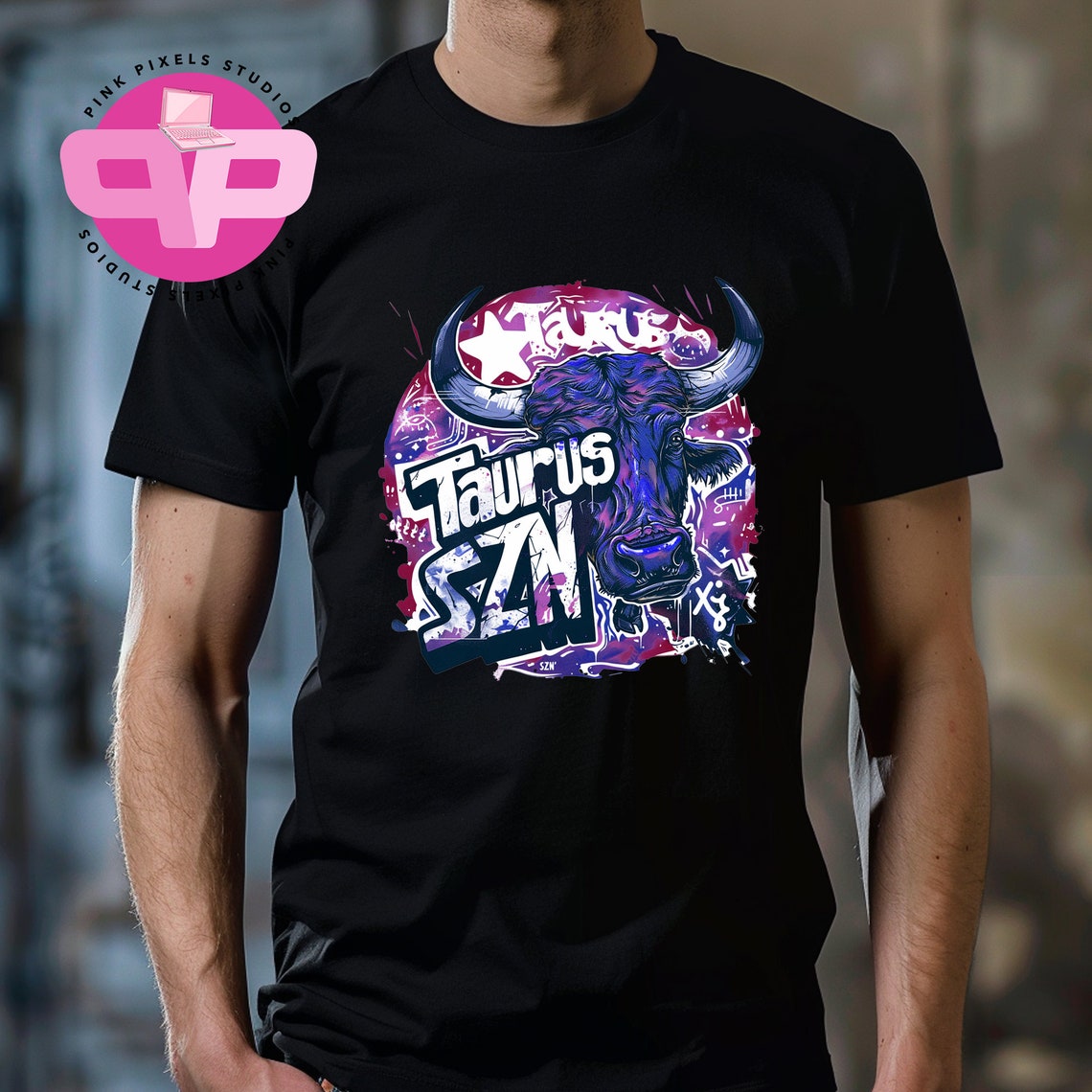 Blue Taurus Png, Taurus Szn Png, Taurus Sublimation Png, Digital ...