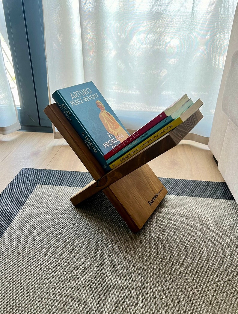 Book Display, Magazine Rack, Wooden Book Shelf, Wooden Book Display ...