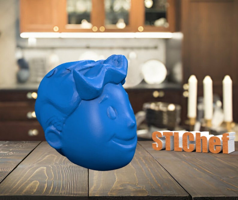 Vault Boy Bobble Head Spring DIY STL Files Fallout Fallout 4 - Etsy