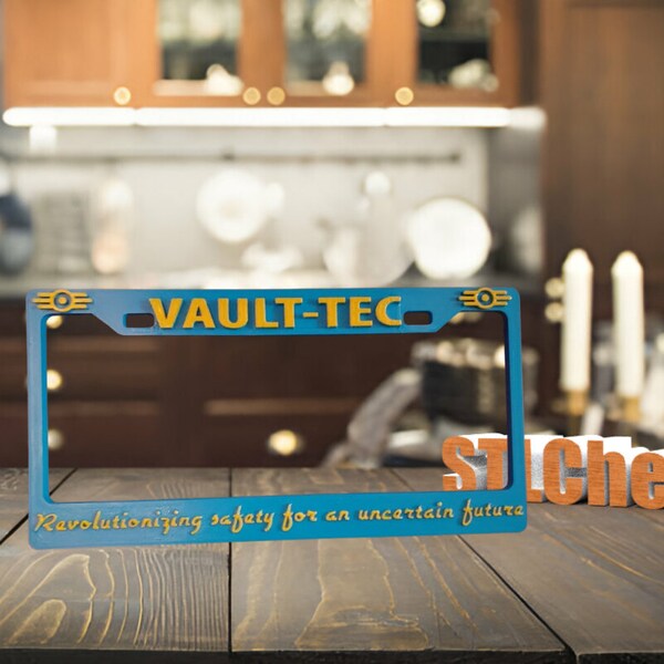Vault Tec Licence Plate - Etsy