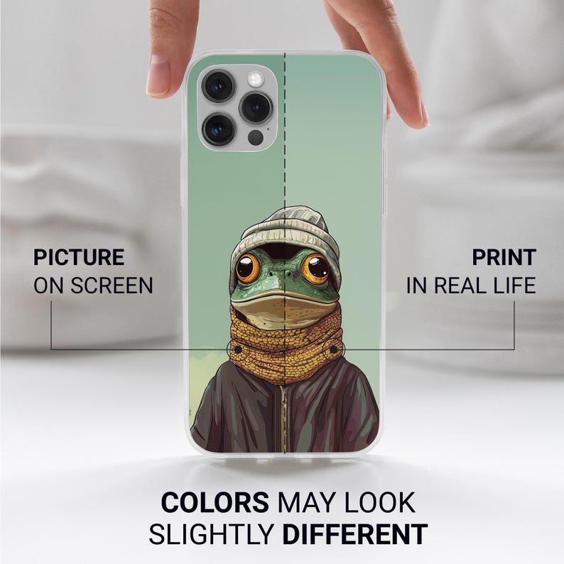 Capa para celular com ilustração de sapo fashion, capa artística ...