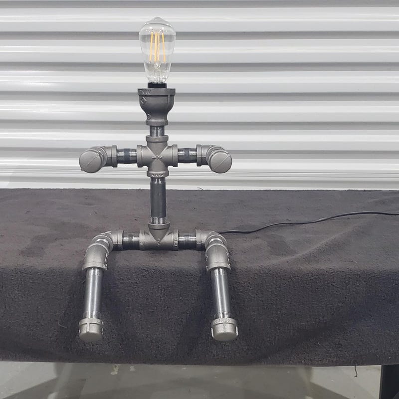 Steel Pipe Light - Etsy