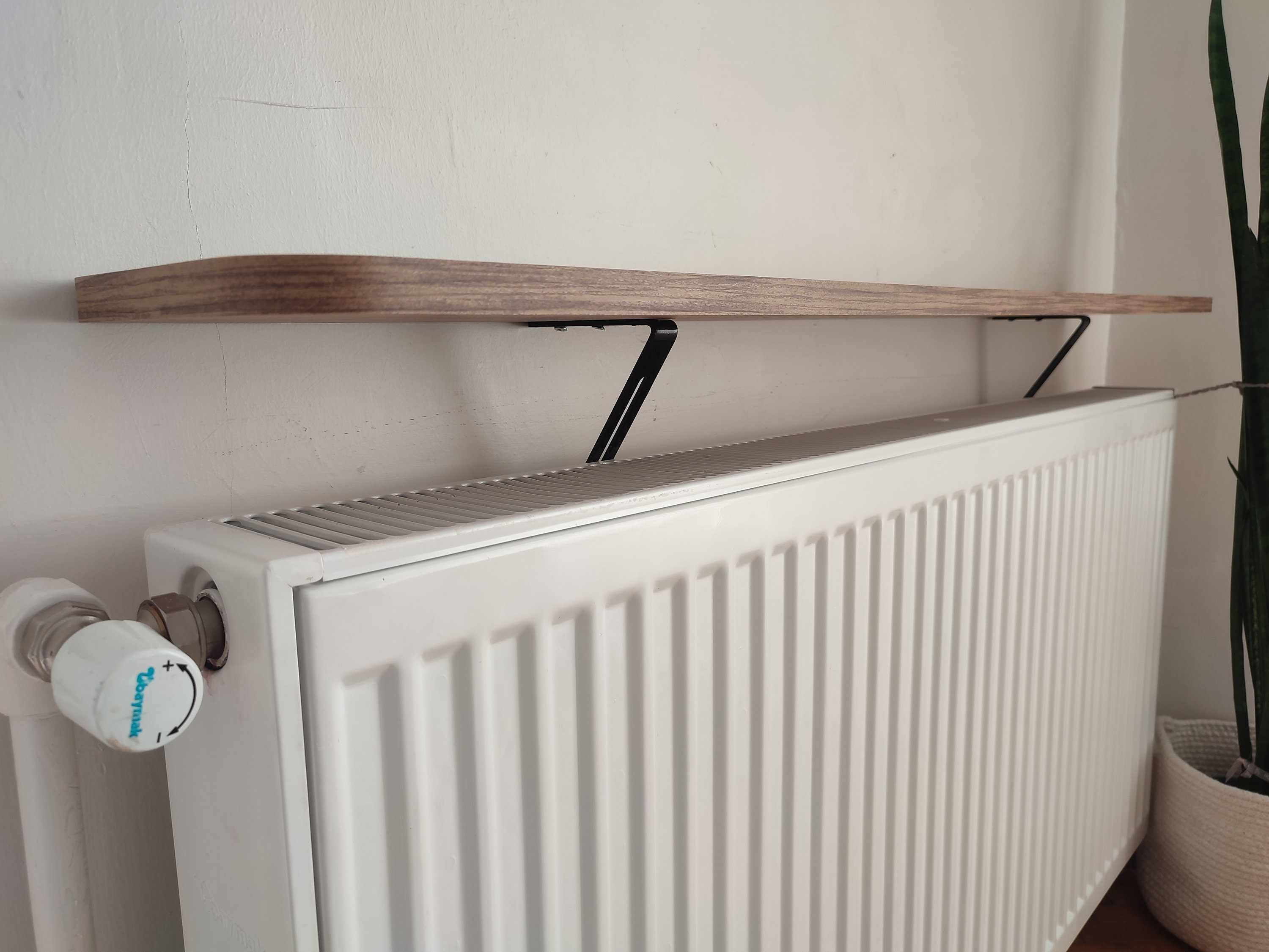 Pine Radiator Shelf: Removable Wooden Entrance Shelf - Etsy