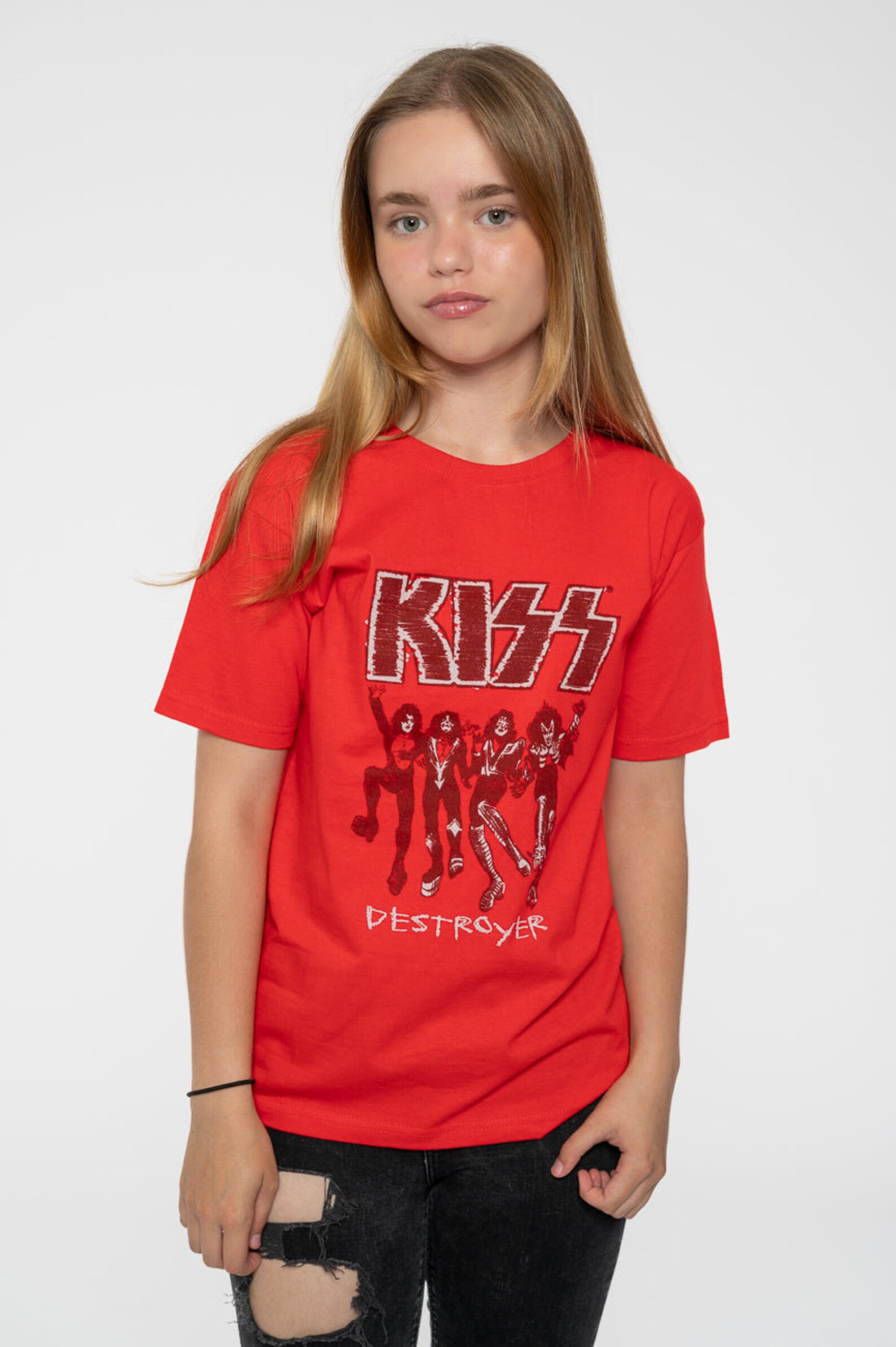 KISS Kids Destroyer Sketch T Shirt - Etsy