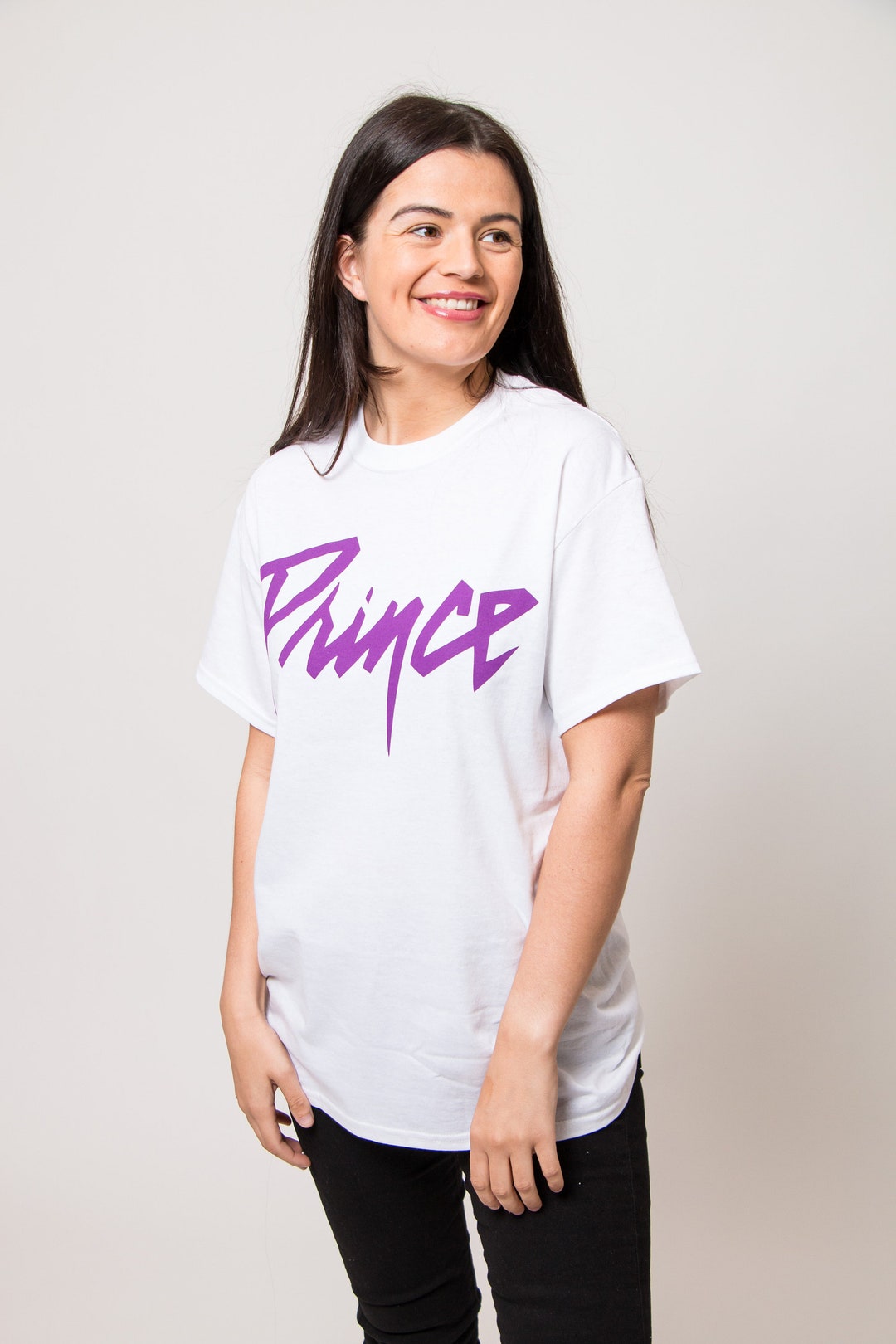 Prince Purple Rain Text Logo T Shirt - Etsy