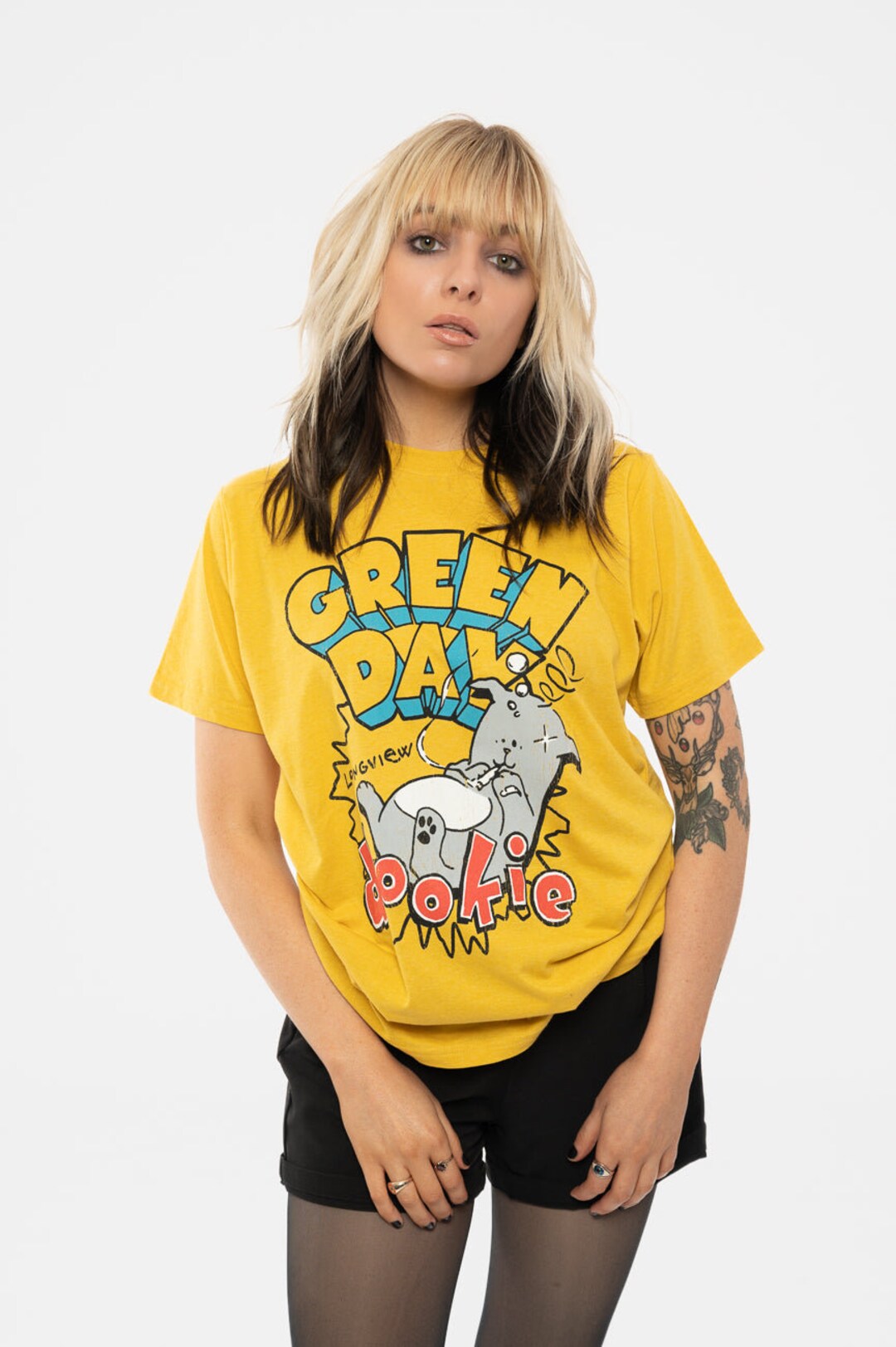 Green Day Dookie Longview T Shirt - Etsy
