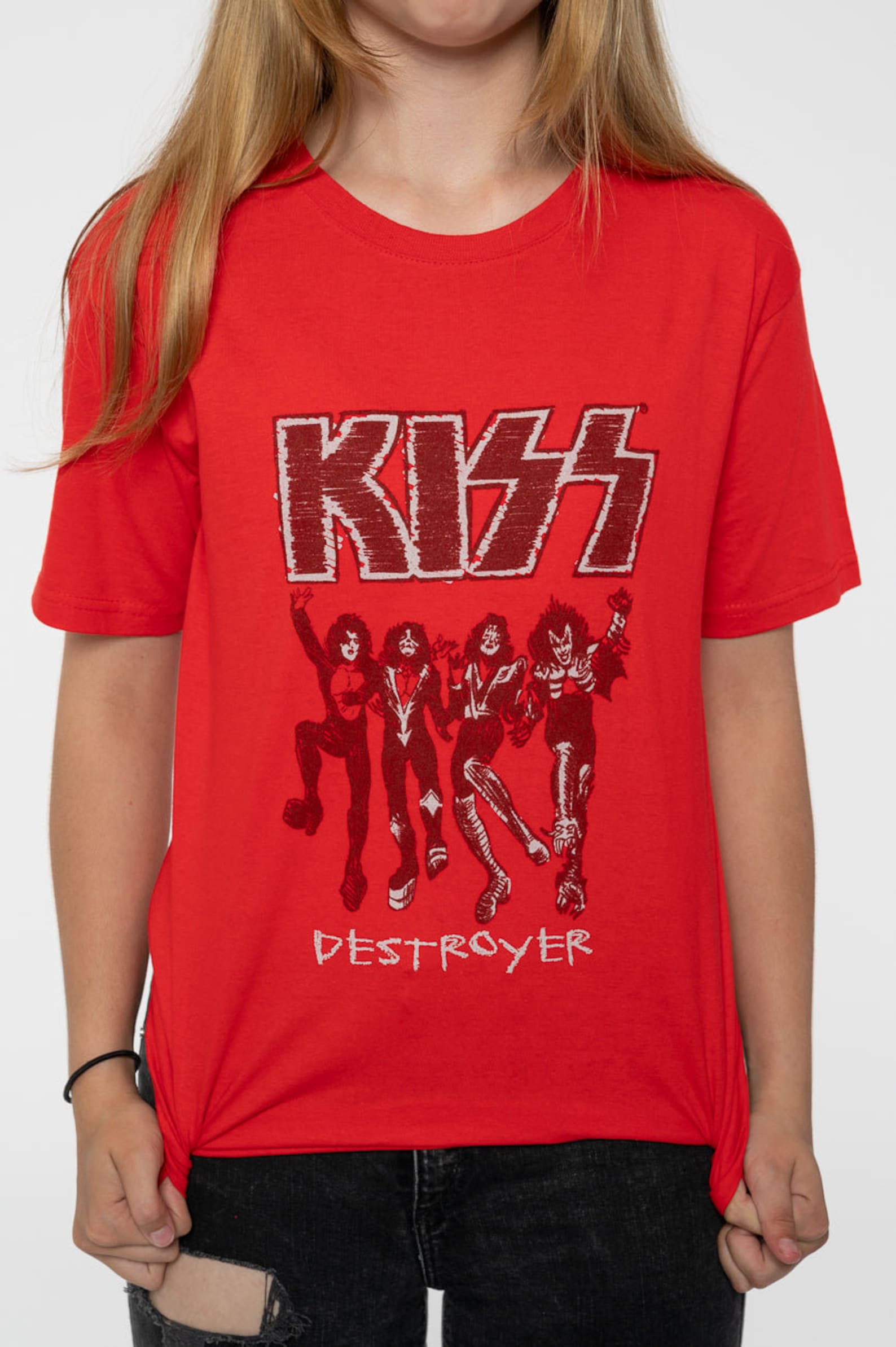 KISS Kids Destroyer Sketch T Shirt - Etsy