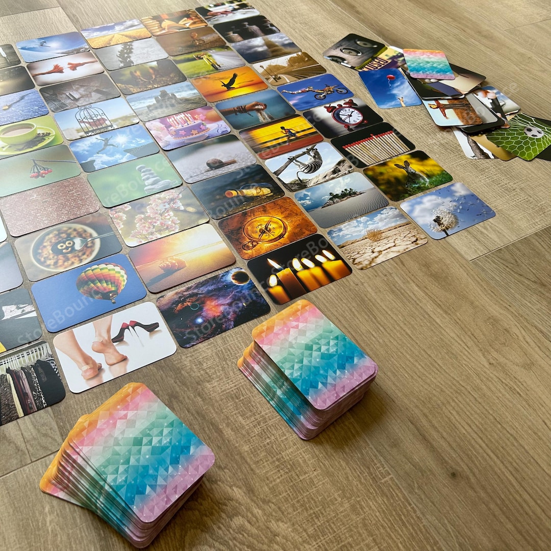 Universal Metaphorical Association Cards, 228 Cards "slides" - Etsy
