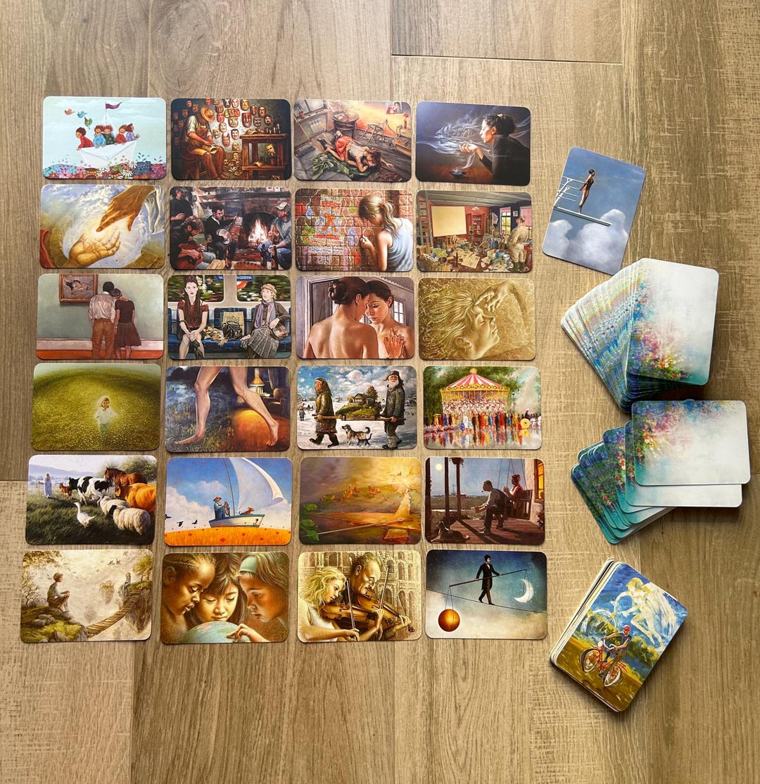 Universal Metaphorical Association Cards, 150 Cards "in Search of ...