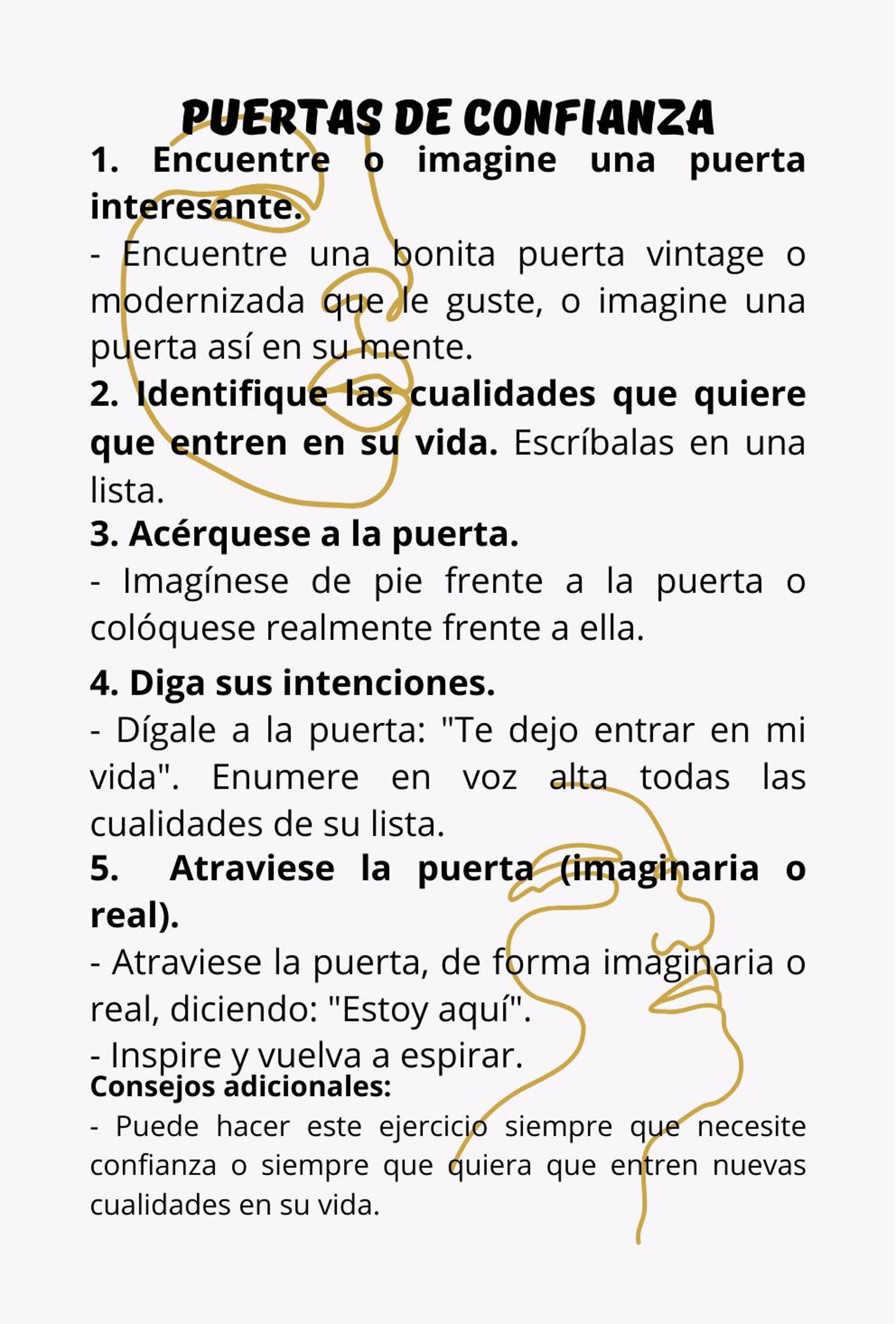 Spanish Affirmation Cards for Self-esteem, Daily Exercises (PDF) - Etsy