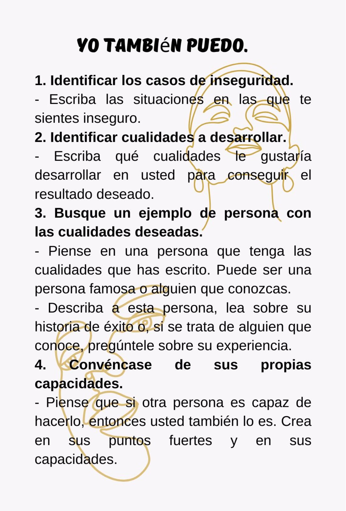 Cartas Con Ejercicios Para Aumentar La Autoestima, Un Set De "todo Lo ...