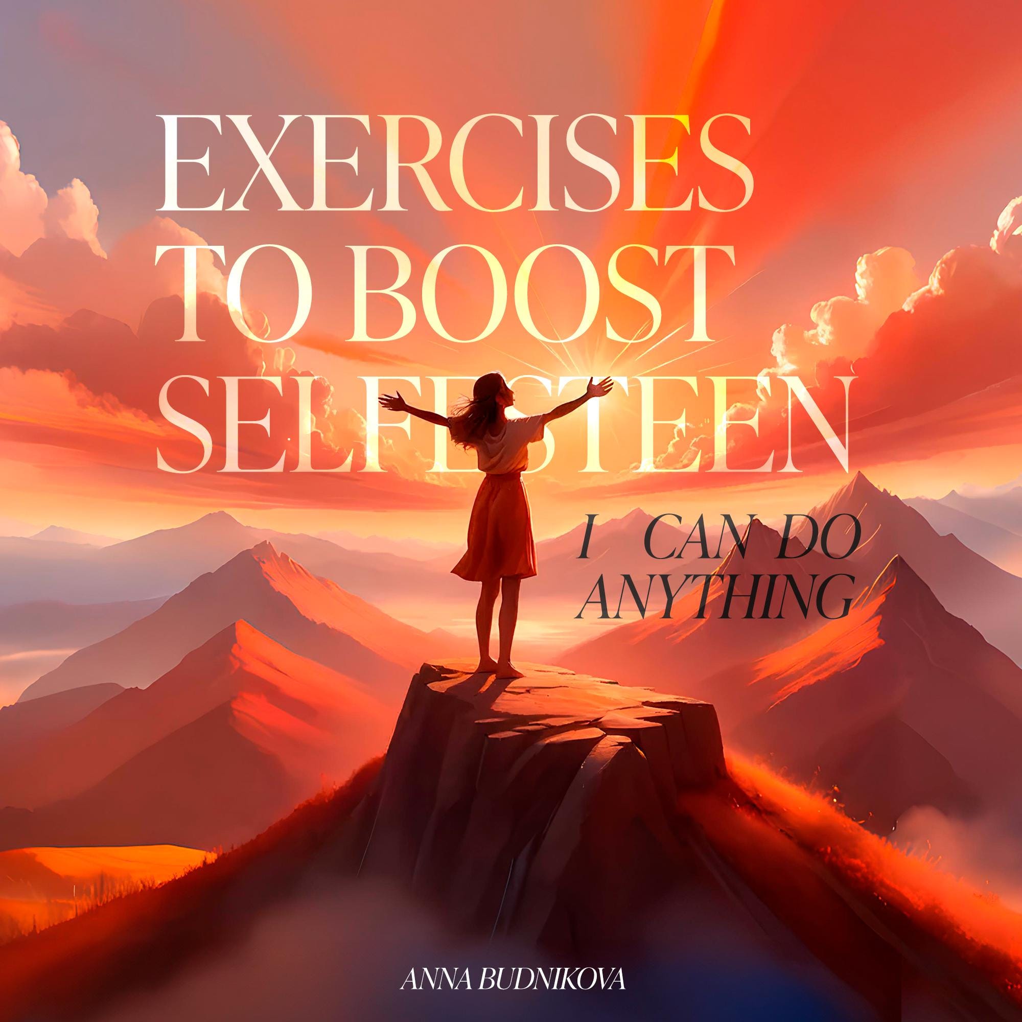 Self-esteem Cards With Exercises to Boost Self-esteem, a Set of "i Can ...