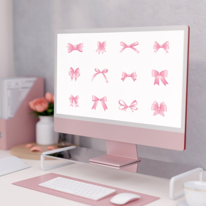 Coquette Laptop Wallpaper - Etsy