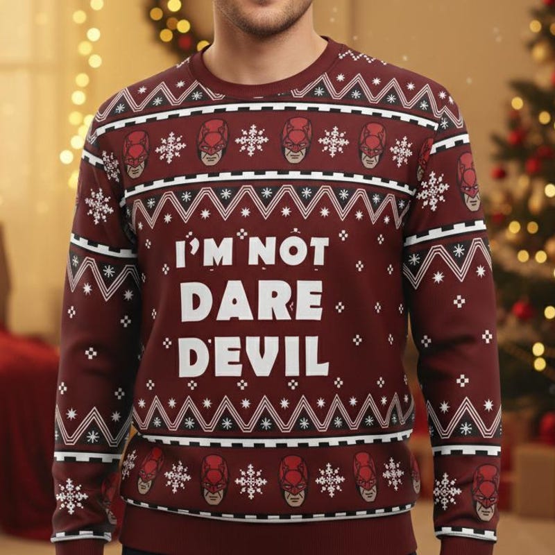 I’m Not Daredevil Sweater - Etsy