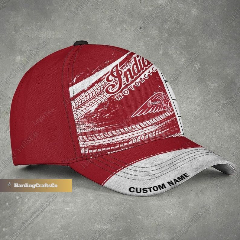Custom Indian Motorcycle Classic Hats, Indian Motorcycle Hats for Men ...