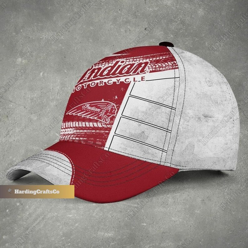Custom Indian Motorcycle Classic Hats, Indian Motorcycle Hats for Men ...
