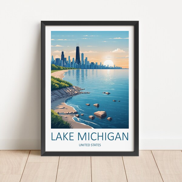 Michigan Prints - Etsy