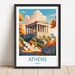 Athens Print, Athens Poster, Athens Wall Art, Athens Travel Print ...
