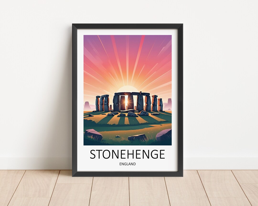 Stonehenge Print, Stonehenge Poster, England Travel Print, Stonehenge ...