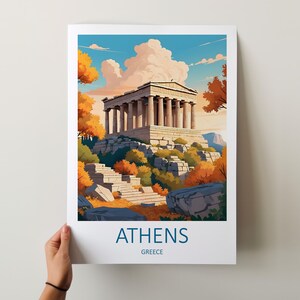 Athens Print, Athens Poster, Athens Wall Art, Athens Travel Print ...