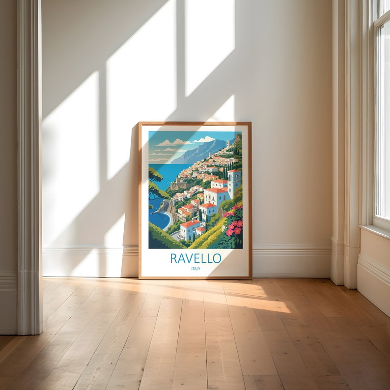 Ravello Italy Print, Ravello Art Print, Amalfi Coast Print, Italy ...