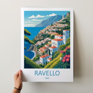 Ravello Italy Print, Ravello Art Print, Amalfi Coast Print, Italy ...