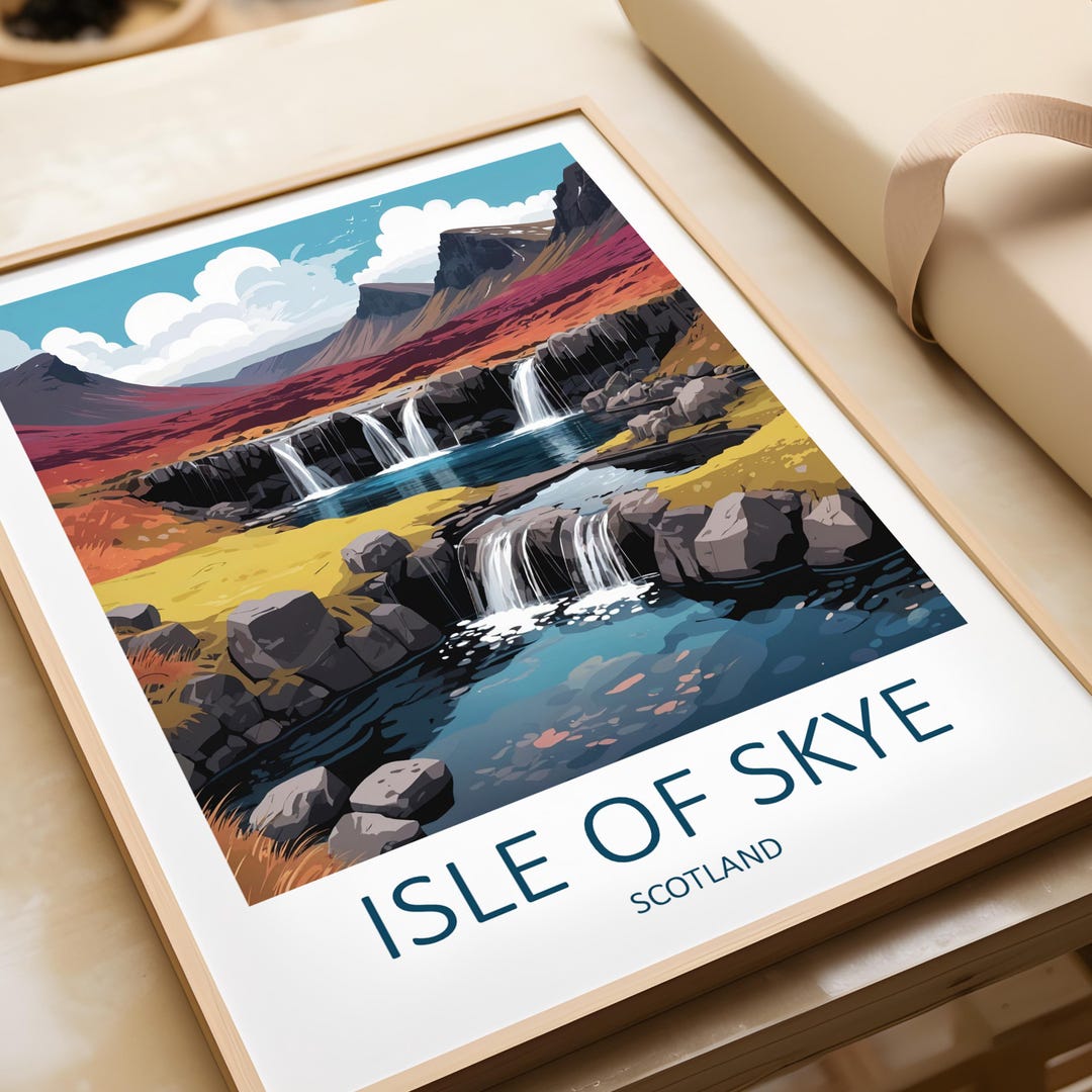 Isle of Skye Print, Isle of Skye Poster, Isle of Skye Wall Art ...