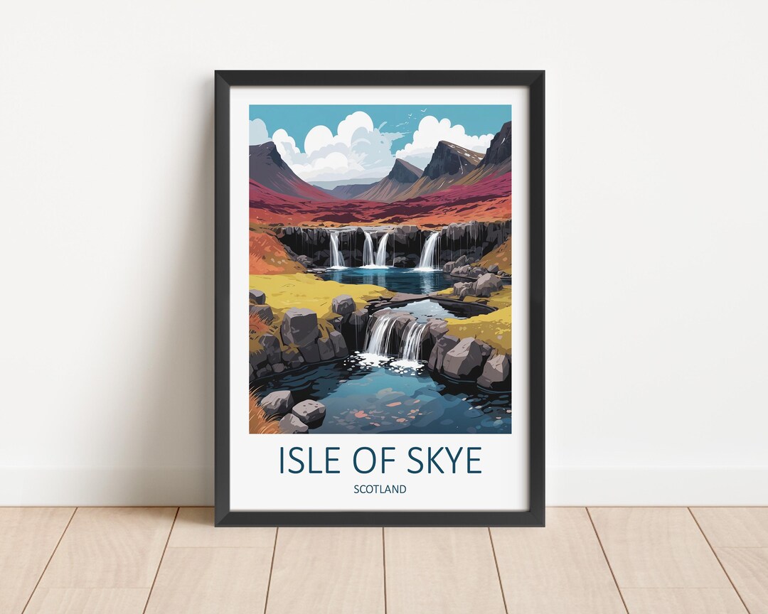 Isle of Skye Print, Isle of Skye Poster, Isle of Skye Wall Art ...