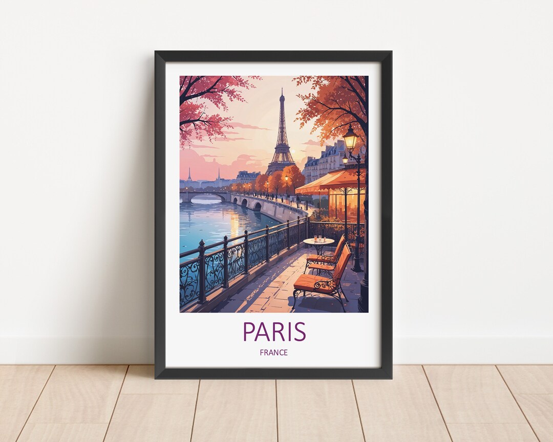 Paris Print, Paris Poster, Paris Gifts, Eiffel Tower, France Poster ...