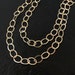 Gold Chain, Layering, Wrap Around Chain 8.8x6.6mm Gold Filled Oval ...